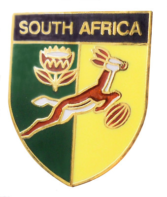 South Africa Springboks Rugby Union Pin Badge | eBay UK
