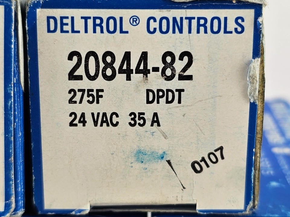 Miller Deltrol Controls 20844-82 Relay, 24VAC 35A 275F102C24A (Lot of 7 ...