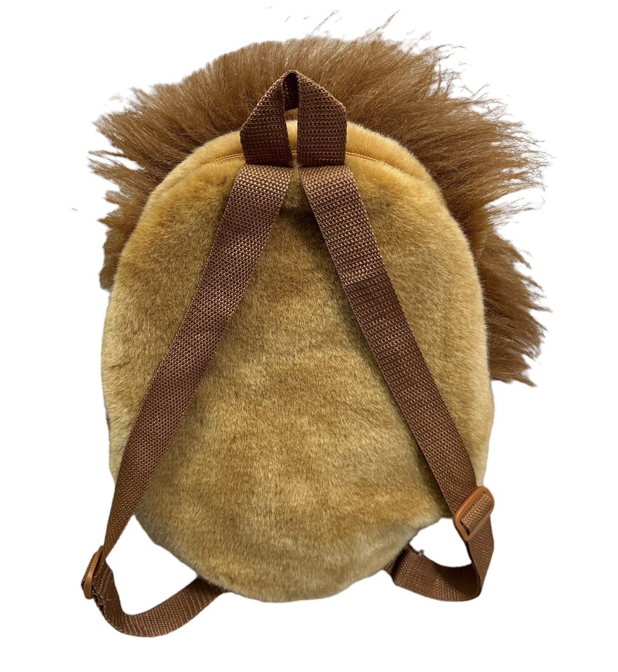 Disney Lion King Simba Plush Backpack Hairy Mane collectible 13" tall ...