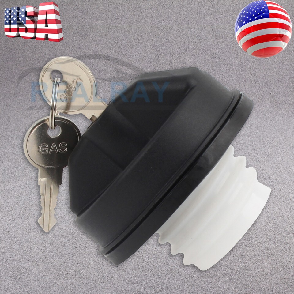 New Locking Gas Cap With Keys For Fuel Tank Stant 10504 for Toyota GMC ...
