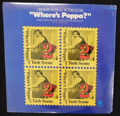 Where's Poppa? Score - Jack Elliott - Original Vinyl Album LP SEALED | eBay