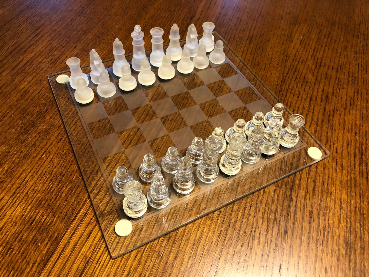 Glass Chess Boards