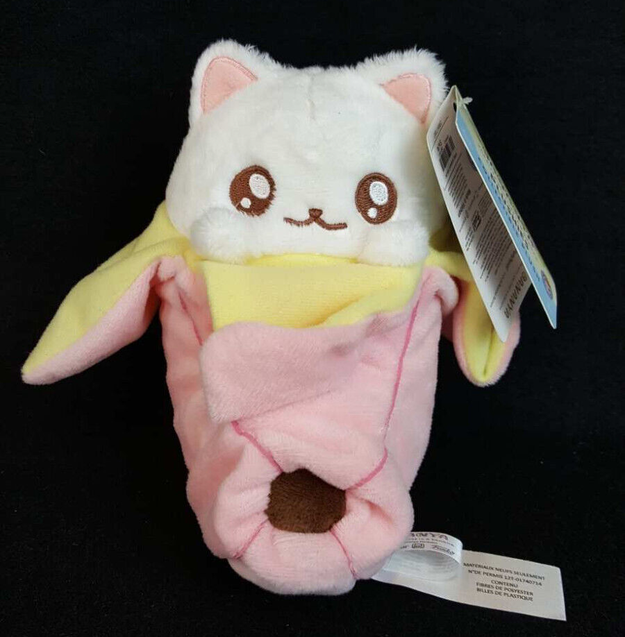 Funko Bananya 7" Plush Banana Cat Baby Bananya Japan Anime Character ...