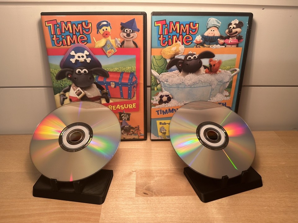 Timmy Time: Timmy Finds Treasure (DVD) & Timmy Needs A Bath (DVD) CLEAN ...