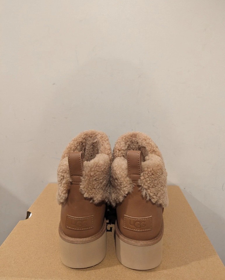 Ugg Australia Womens Alina Ultra Mini Curled Platform Boot 9 | eBay