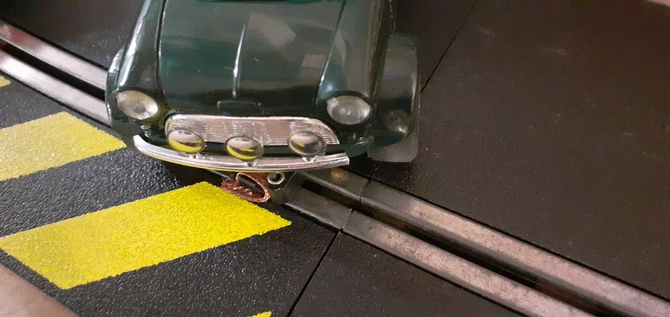 Scalextric C099 Mini Cooper.Pair Red & British Racing Green. Excellent ...