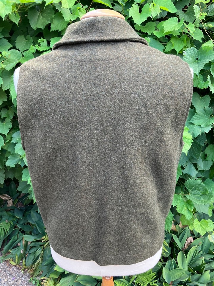 Filson Mackinaw Wool Western Vest - Forest Green - Outdoors USA Men’s ...