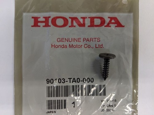 Genuine Honda Bumper Cover Support Rail Screw 90103-TA0-000 | eBay