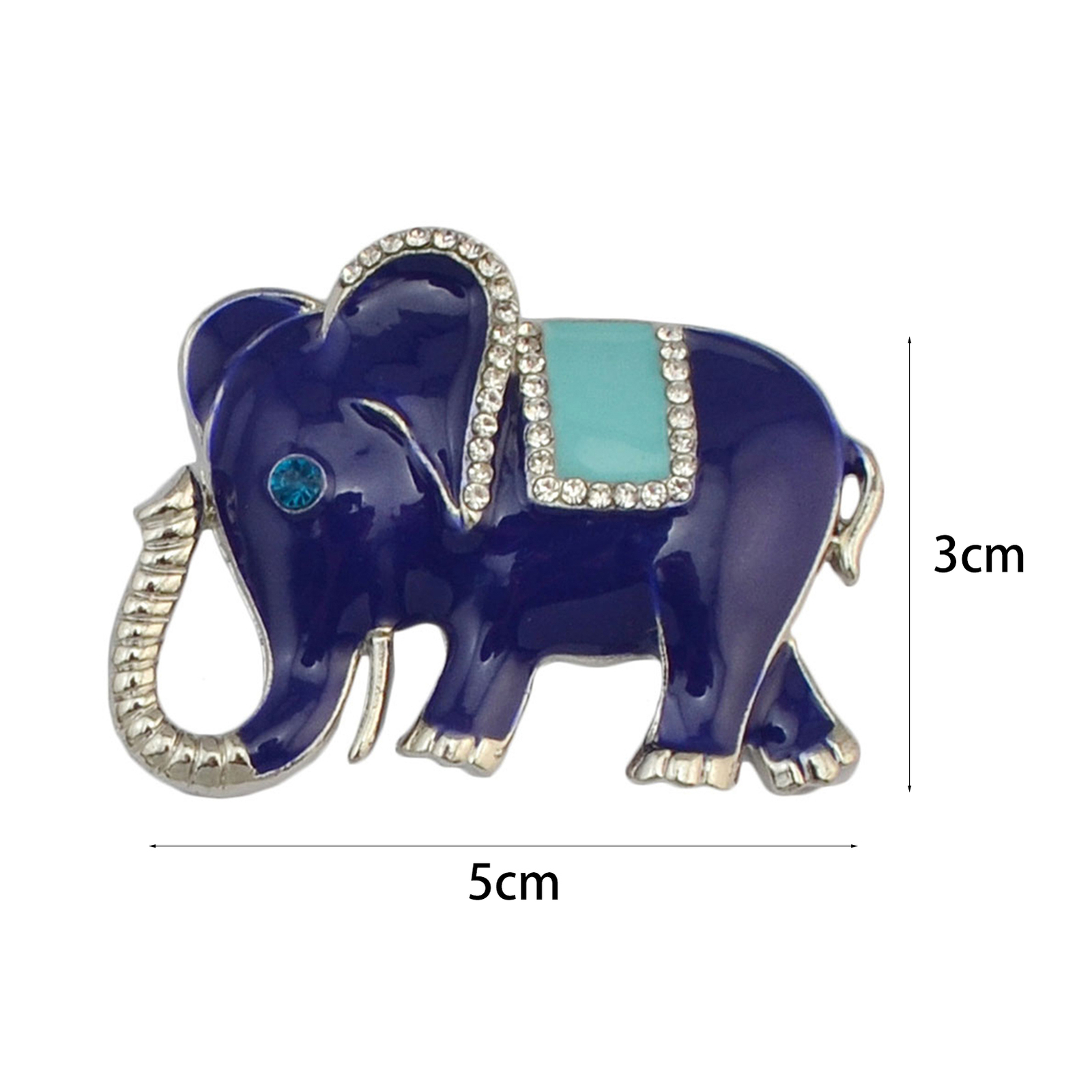 Women's Pin Cute Exquisite Elephant Lapel Brooch Creative | eBay
