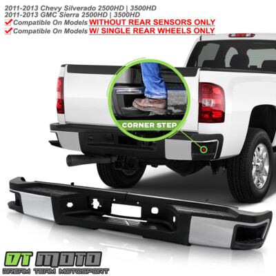 2011-2013 Chevy Silverado 2500 3500 HD w/o Sensor Hole & Corner step ...