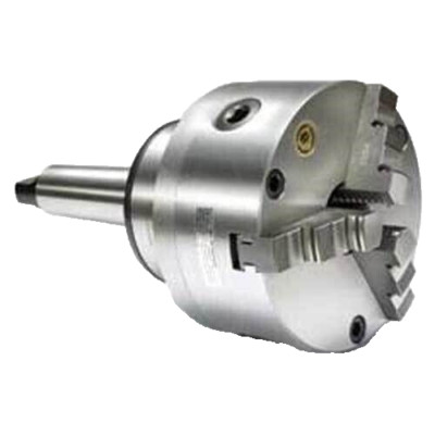 Bison-Bial 6" 3-Jaw Self-Centering Rotating Lathe Chuck w/MT#5 Shank | eBay