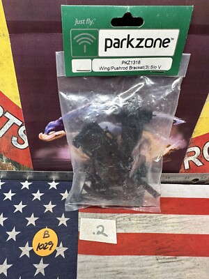 Parkzone PKZ1318 Wing / Pushrod Bracket 3pc. for: Slo V | eBay