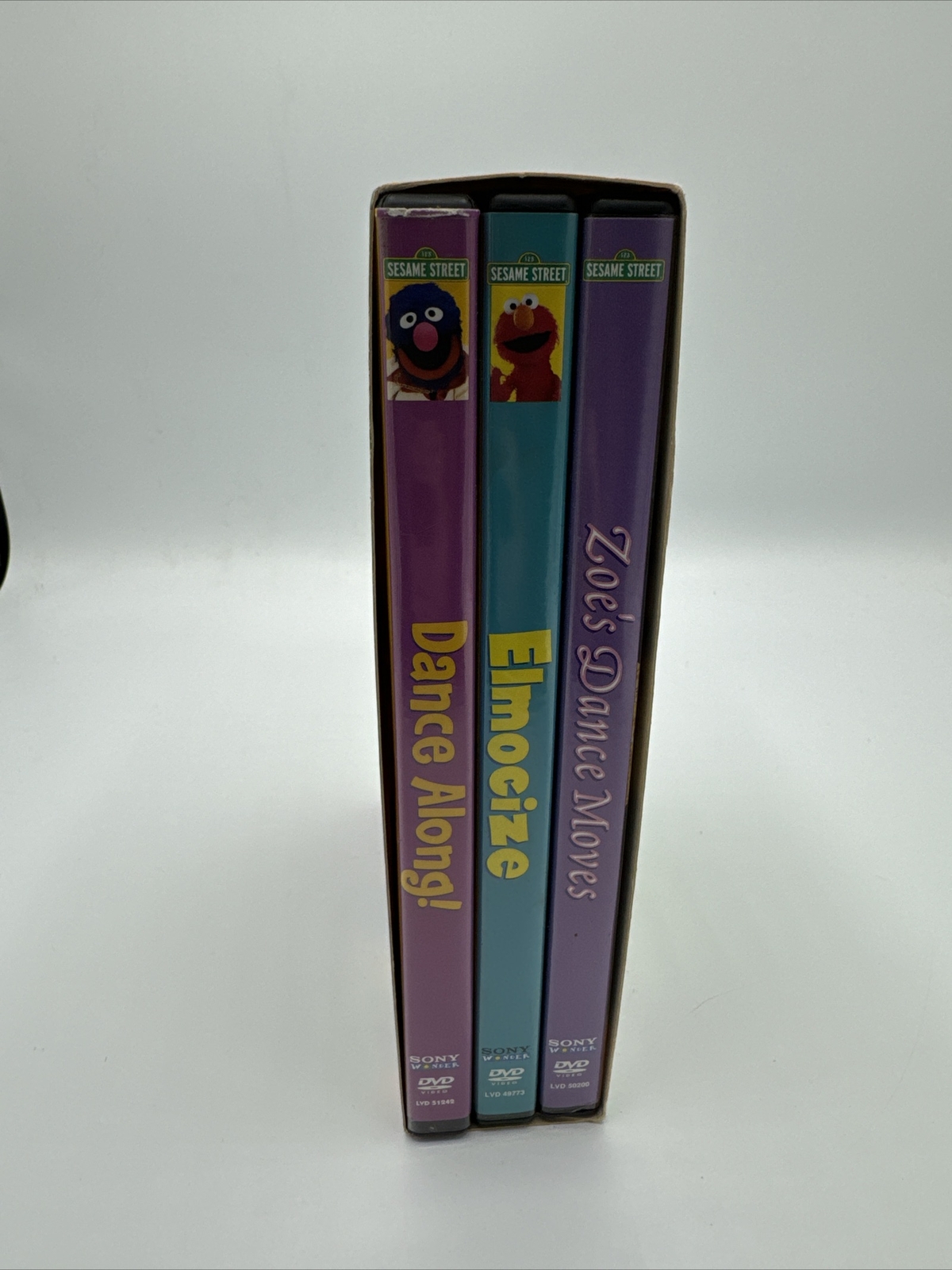 Buy Sesame Street - Dance Move Box Set (DVD, 2006, 3-Disc Set) online ...