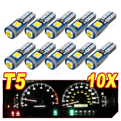 10X T1,T5 Wedge Bulb Warm White-LED For Malibu 12V AC/DC Landscape ...