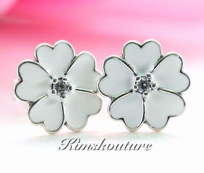 AUTHENTIC PANDORA EARRINGS PRIMROSE STUD EARRINGS #290569EN12 | eBay