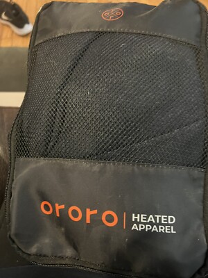 Men's Ororo Heated Apparel men's 3 zone fleece heated vest - size 3XL ...