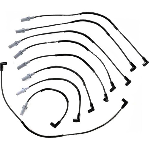 671-8113 Denso Set of 8 Spark Plug Wires New for Ram Van Truck Dodge ...