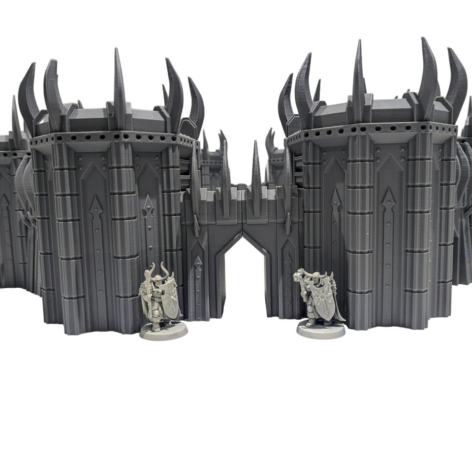 Doom Citadel - 28mm 3d Printed Chaos Fantasy Tabletop Wargaming Terrain ...