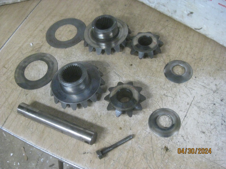 12 BOLT CHEVY SPIDER GEAR SET CAMARO 3.55 CHEVELLE NON POSI CAR SS NOVA ...