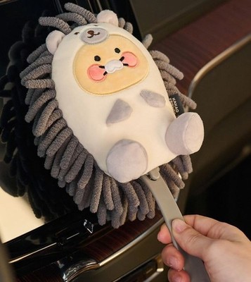 Kakao Friends Car Duster Choonsik Soft Waxed Duster Cleaning Kit ...