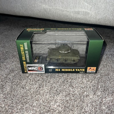 WWII Ground Armor 36256 M4A3 Middle Tank, 1:72 Scale | eBay