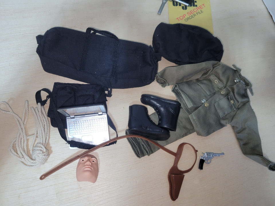 1:6 12" GI Joe secret agent/CIA spy (then) gear lot | eBay