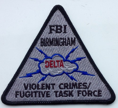 Obsolete US Birmingham FBI Violent Crimes Fugitive Task Force Delta ...