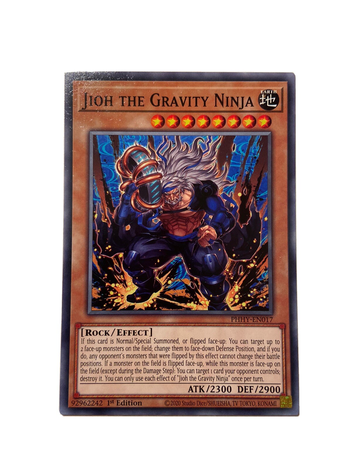 PHHY-EN017 Jioh the Gravity Ninja :: Common 1st Edition Mint YuGiOh ...