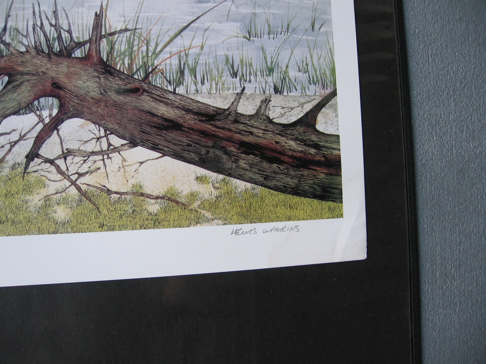 Lewis Watkins Florida Seminoles Lithograph, Kish-a-Me, signed Artist ...