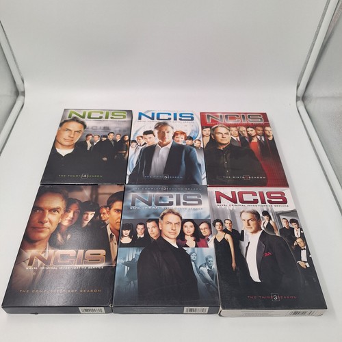 NCIS DVD Lot Seasons 1-6 1, 2, 3, 4, 5, 6 DVD Sets Mark Harmon CBS TV ...