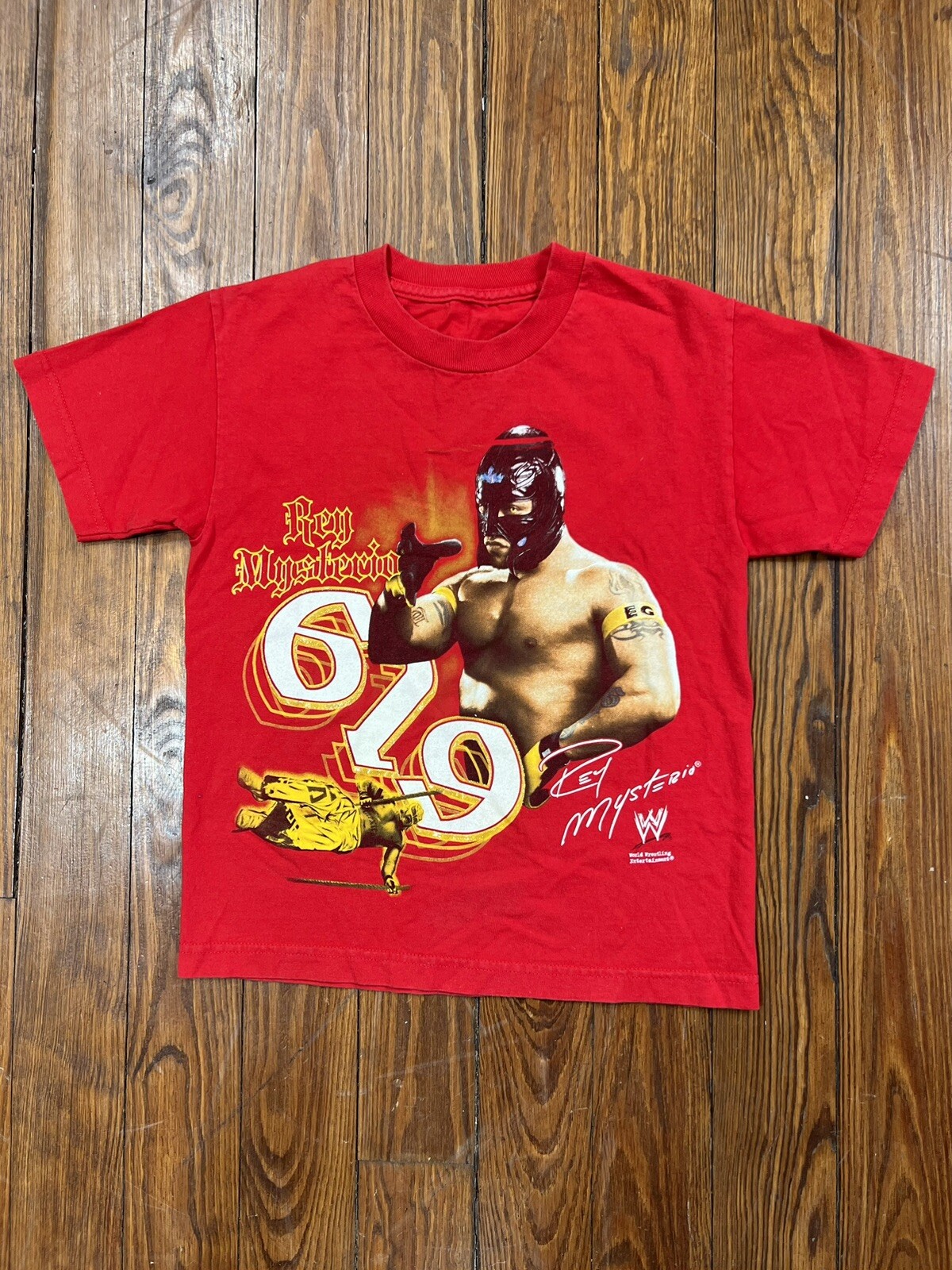 VTG WWE Ray Mysterio 619 T-Shirt WWF Wrestling Tee Yo… - Gem