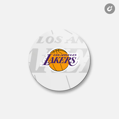 Los Angeles Lakers NBA | 4'' X 4'' Round Decorative Magnet | eBay