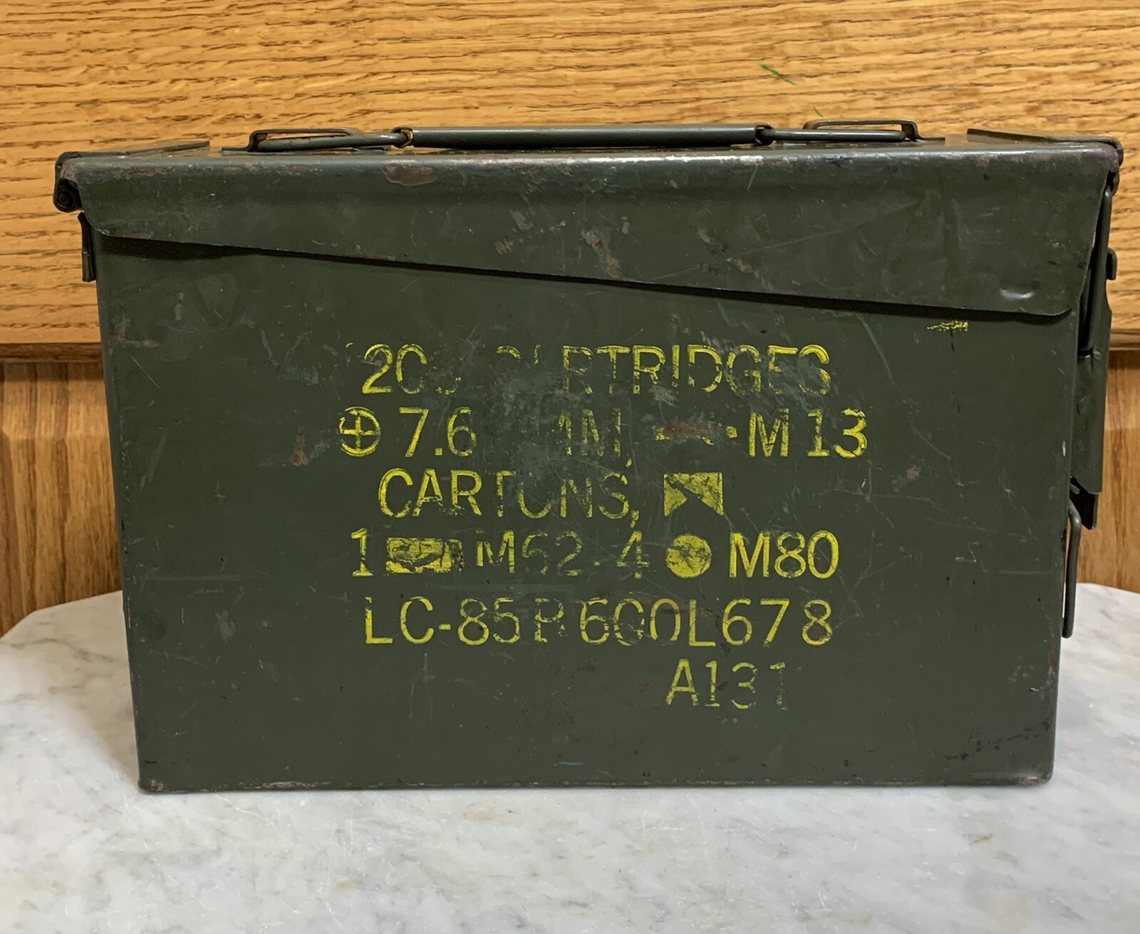 Vintage Military M13 Cartridges Box | eBay