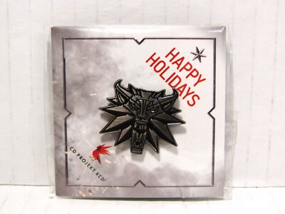 2016 Promotional Promo The Witcher Wild Hunt Wolfs Head Happy Holiday ...