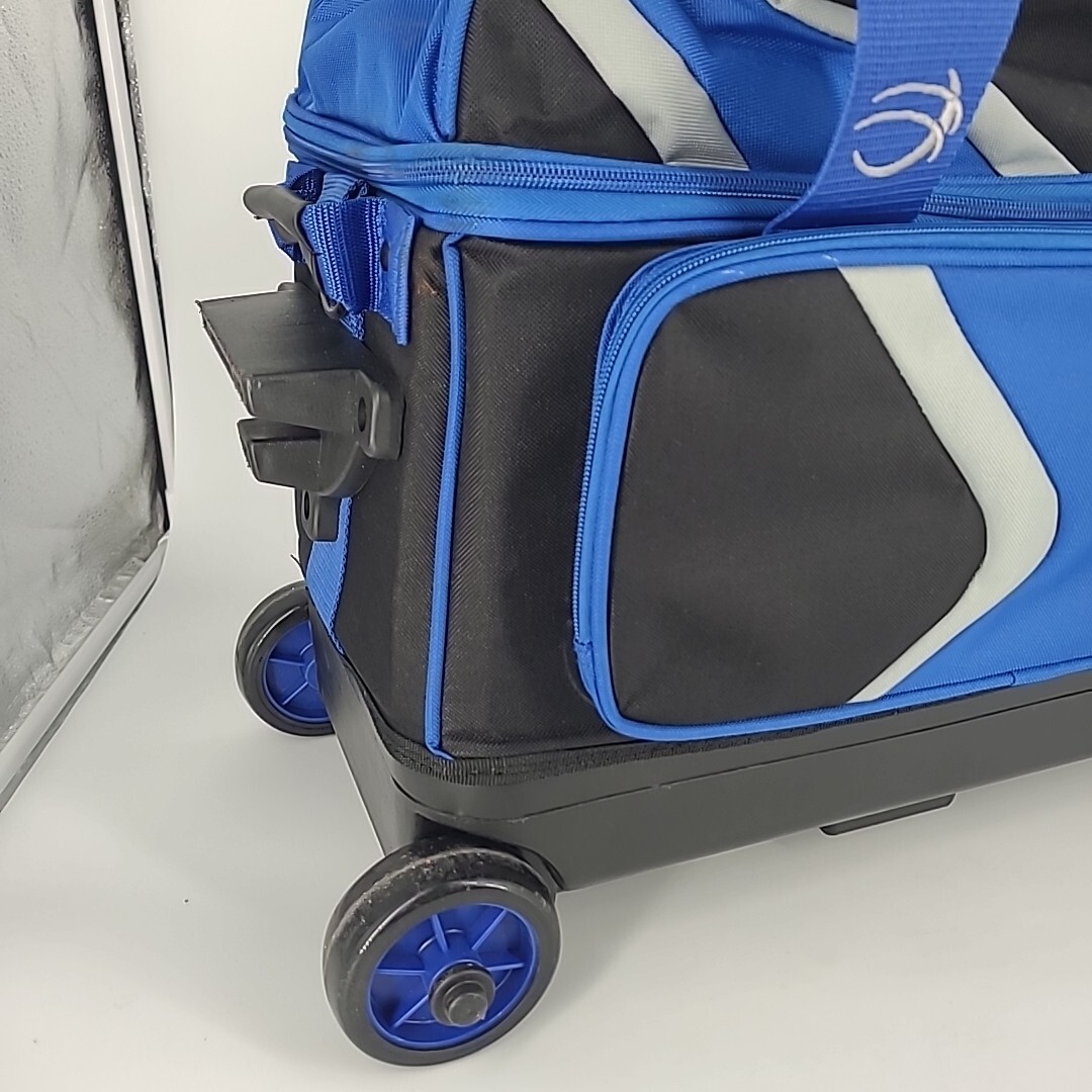 BSI Dash 2 Ball Roller Bowling Bag Blue and Black | eBay UK