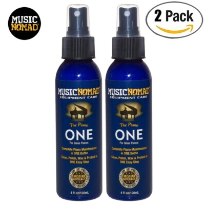 2-PACK Music Nomad MN130 The Piano ONE -All in 1 Cleaner for Gloss ...