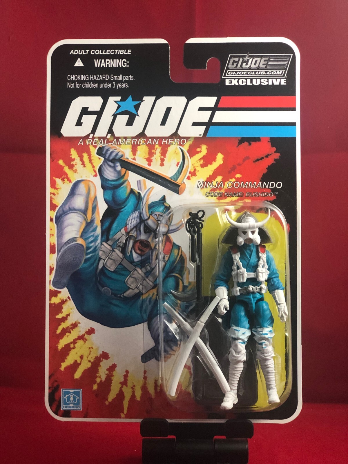 2019 Hasbro G.I. JOE FSS 8.0 Collector's Club Exclusive BUSHIDO 3.75 ...