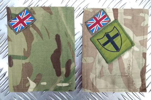 8th Force Engineer Brigade TRF Patch on MTP Blanking Patches British ...