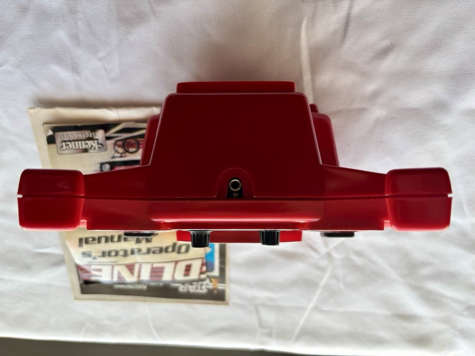 KENNER REDLINE DRAG RACING Vintage Electronic Handheld game w/box 1980 ...