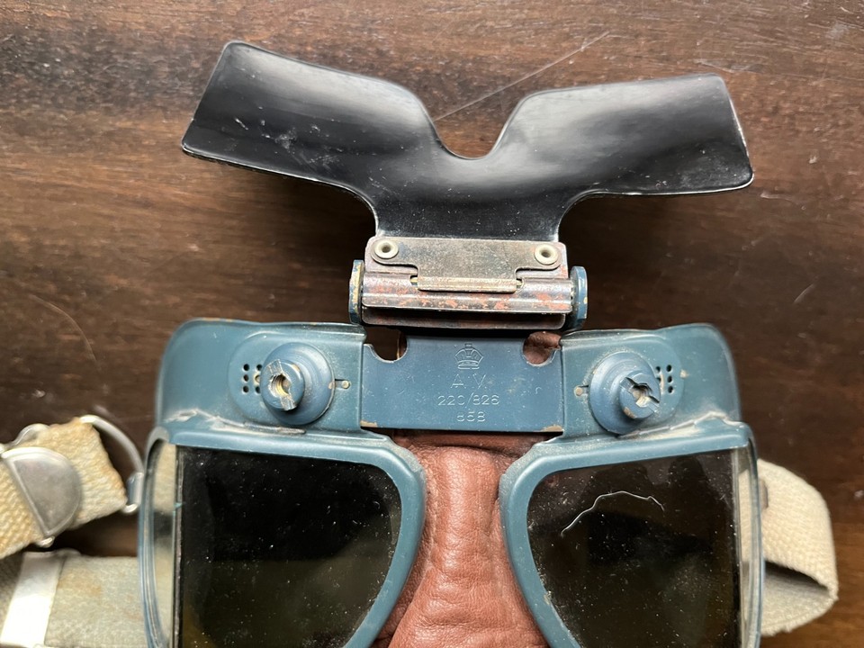 WW2 RAF Royal Air Force Goggles MKVII | eBay