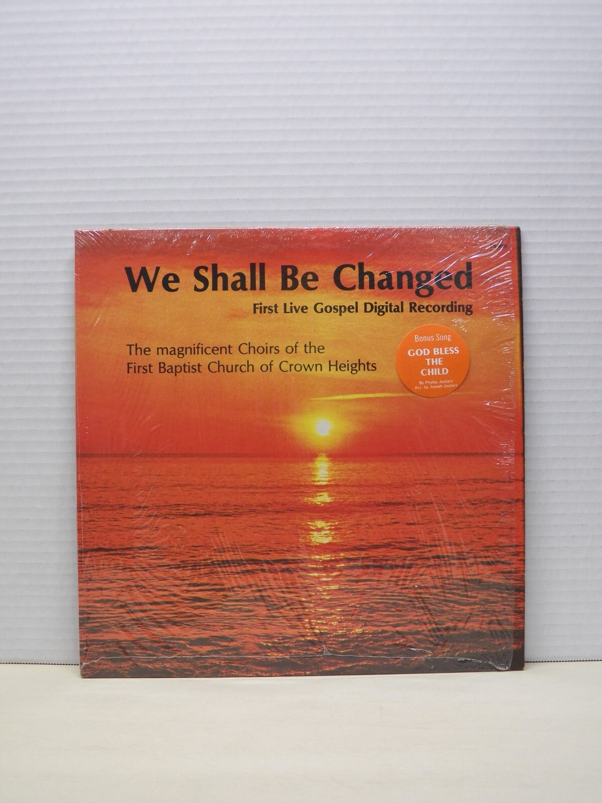 12" LP EX First Baptist Church Of Crown Heights We Shall Be Changed 1984 Amber | eBay