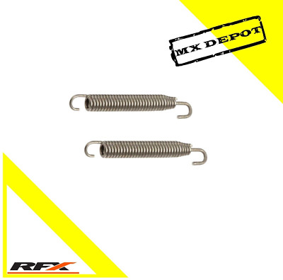 SUZUKI EXHAUST SPRING SET RFX STAINLESS 57mm SUZUKI RM125 RM250 1992 ...