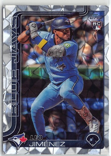 2025 Topps Series 2 Diamante Foil #535 Leo Jimenez RC | eBay