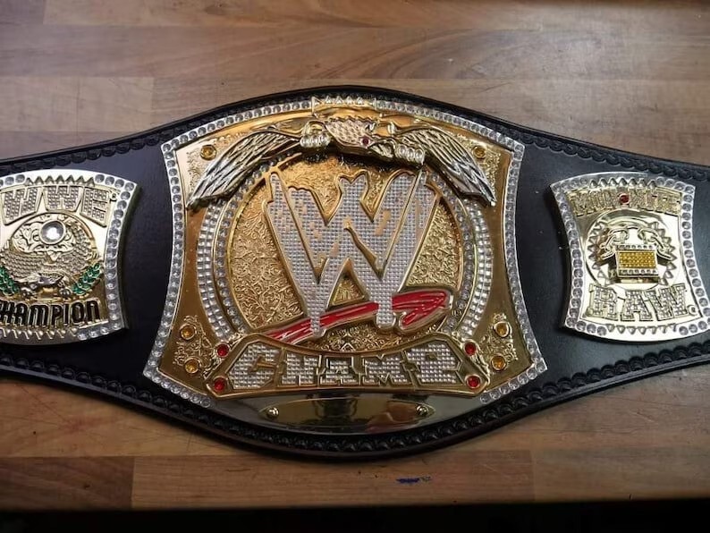 WWE Spinner Belt World Heavyweight Wrestling Championship Replica | eBay