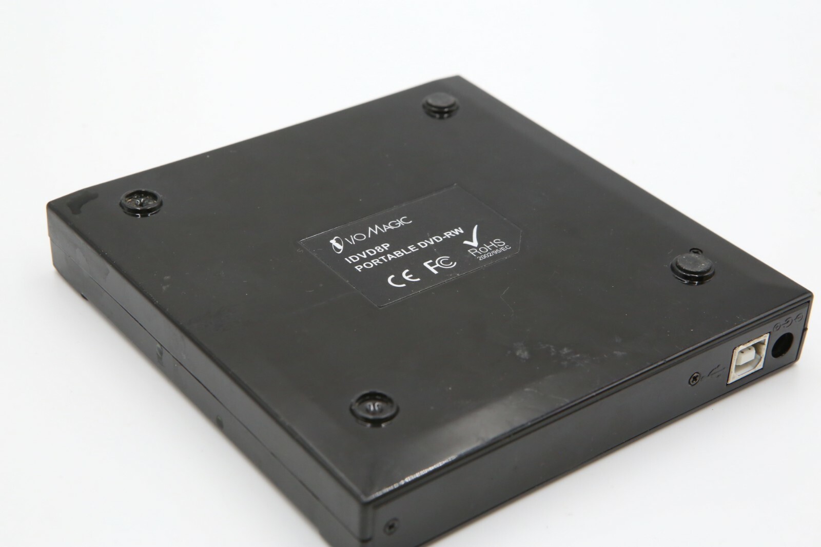 I/O Magic (Model:IDVD8P) Portable DVD-RW External USB Drive NO CABLE ...