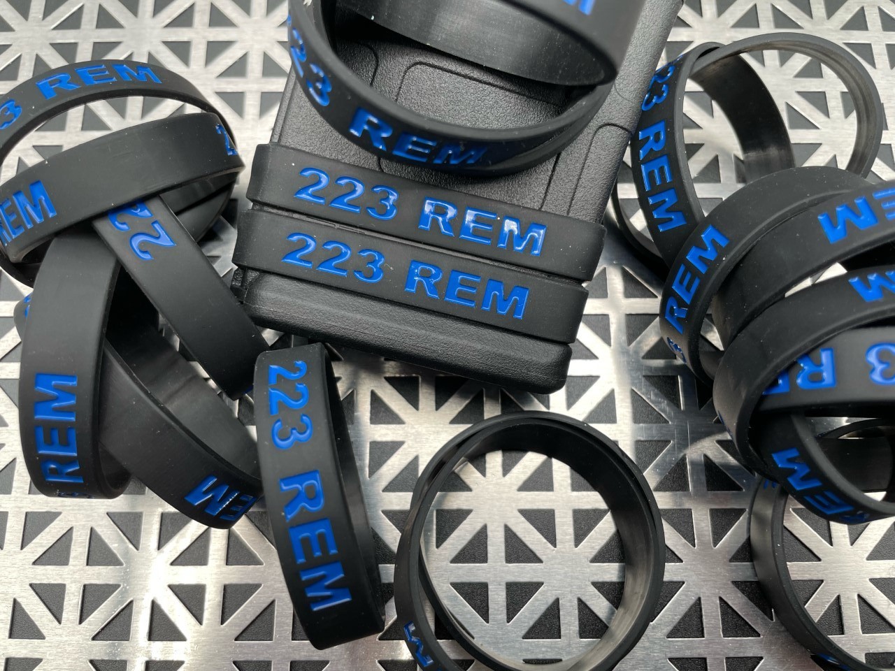 223 Rem 556 Mag ID Band Multi Color Strong & Durable (Pack of 3, 5 or ...