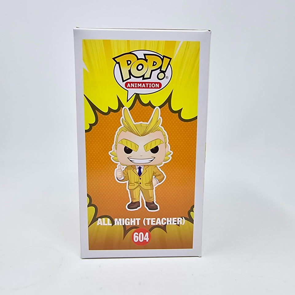 Funko Pop My Hero Academia All Might Teacher #604 Vinyl Figure With ...