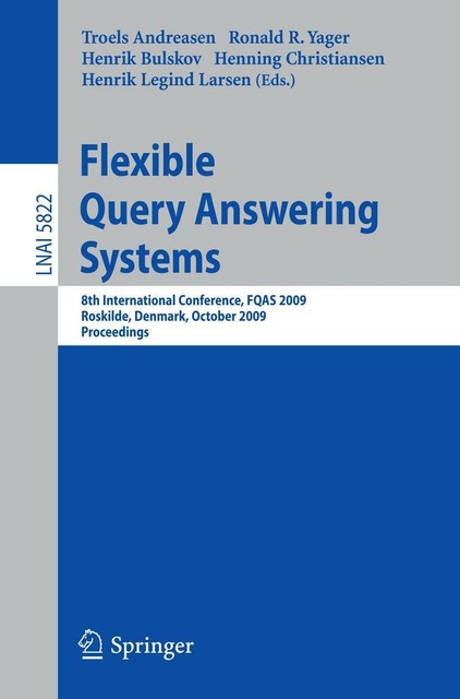 Flexible Query Answering Systems von Troels Andreasen (2009 ...