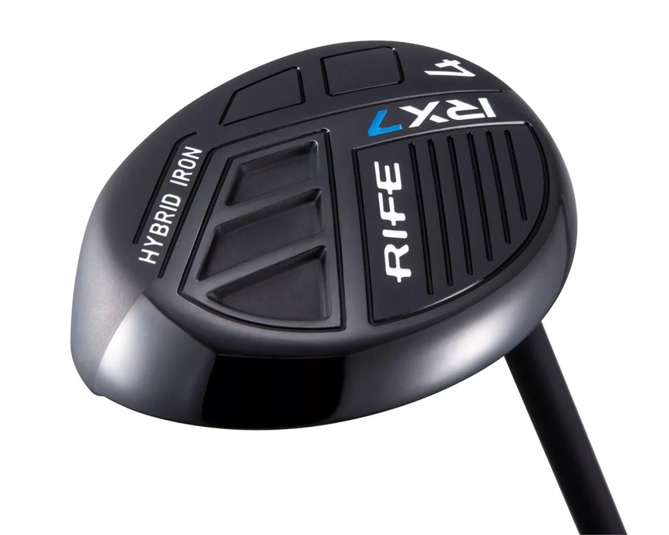 Mens Rife Golf RX7 Hybrid Irons Set #4-SW Regular Flex Graphite Right ...