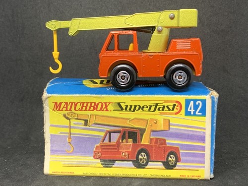 Matchbox Superfast MB42-A4 Iron Fairy Crane in type G Box | eBay